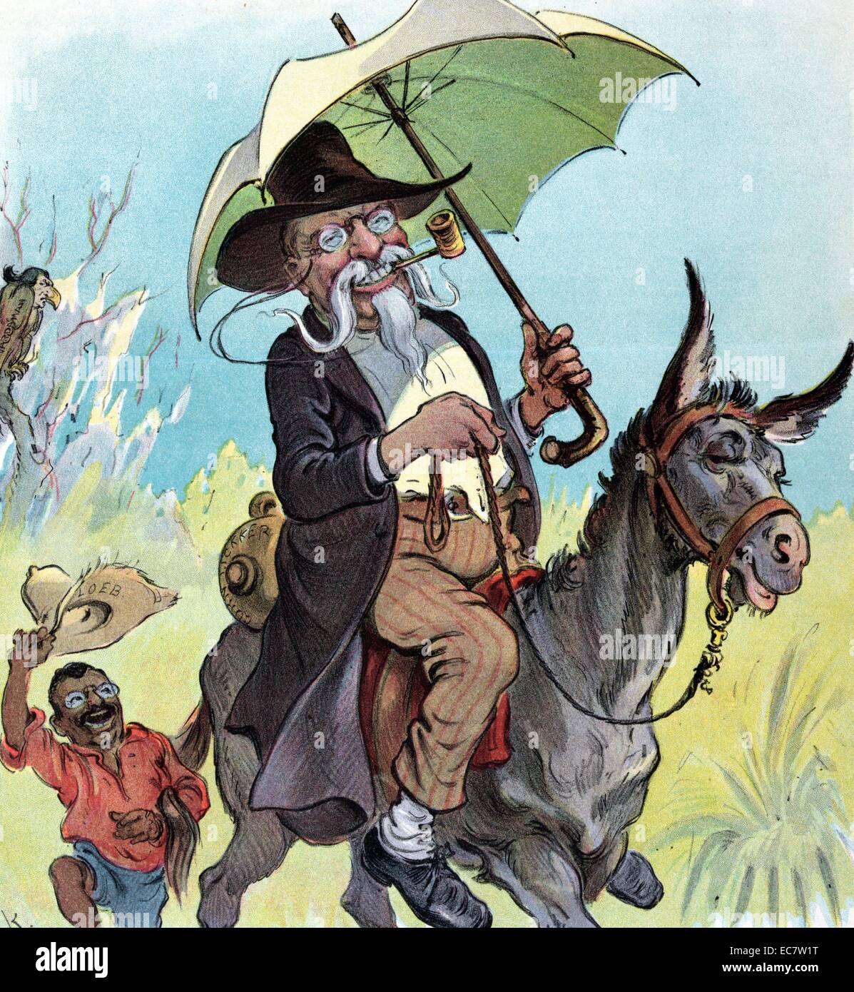 Marse Theodore 'Präsident Theodore Roosevelt als Southern plantation ...