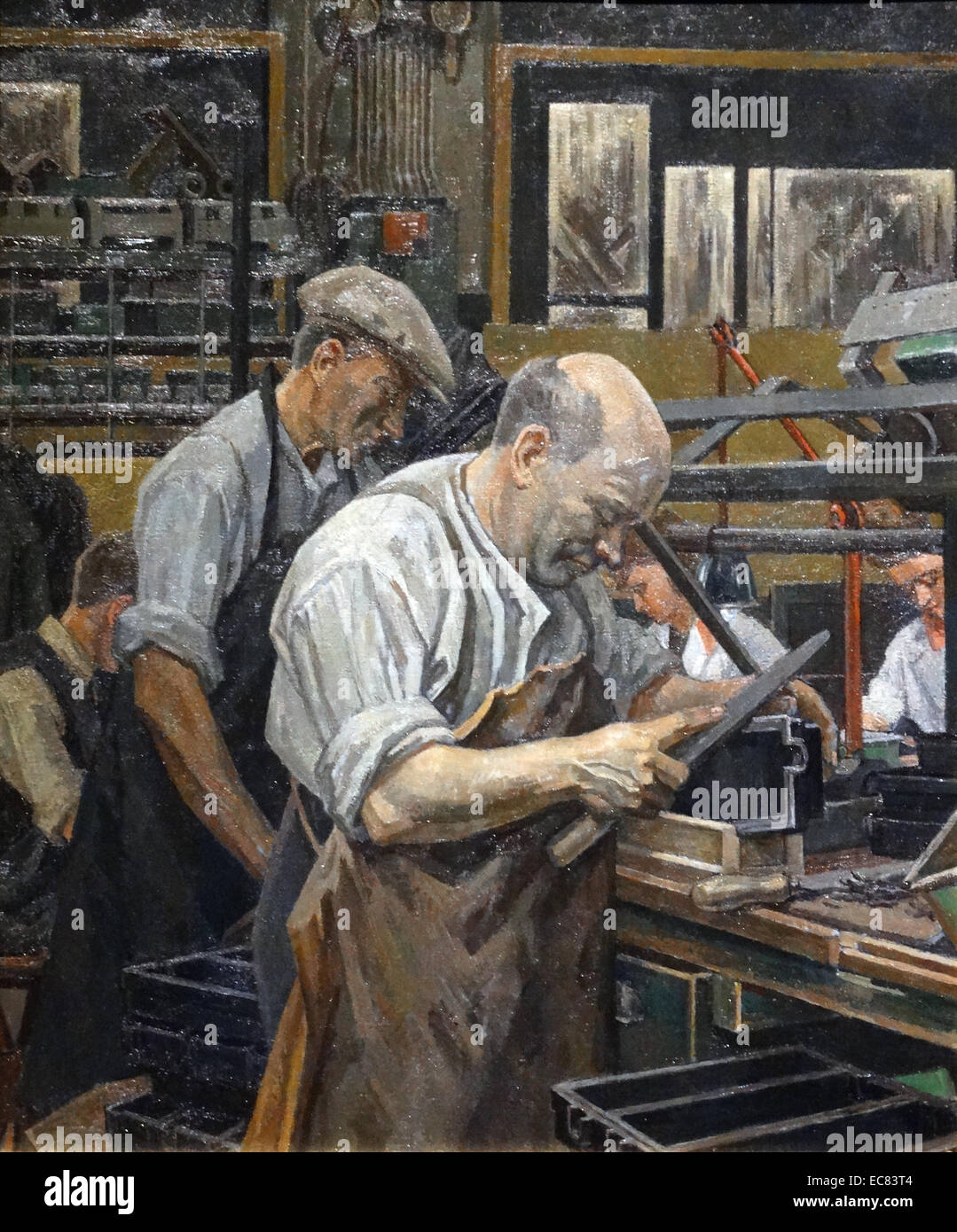 Historical factory workers -Fotos und -Bildmaterial in hoher Auflösung ...