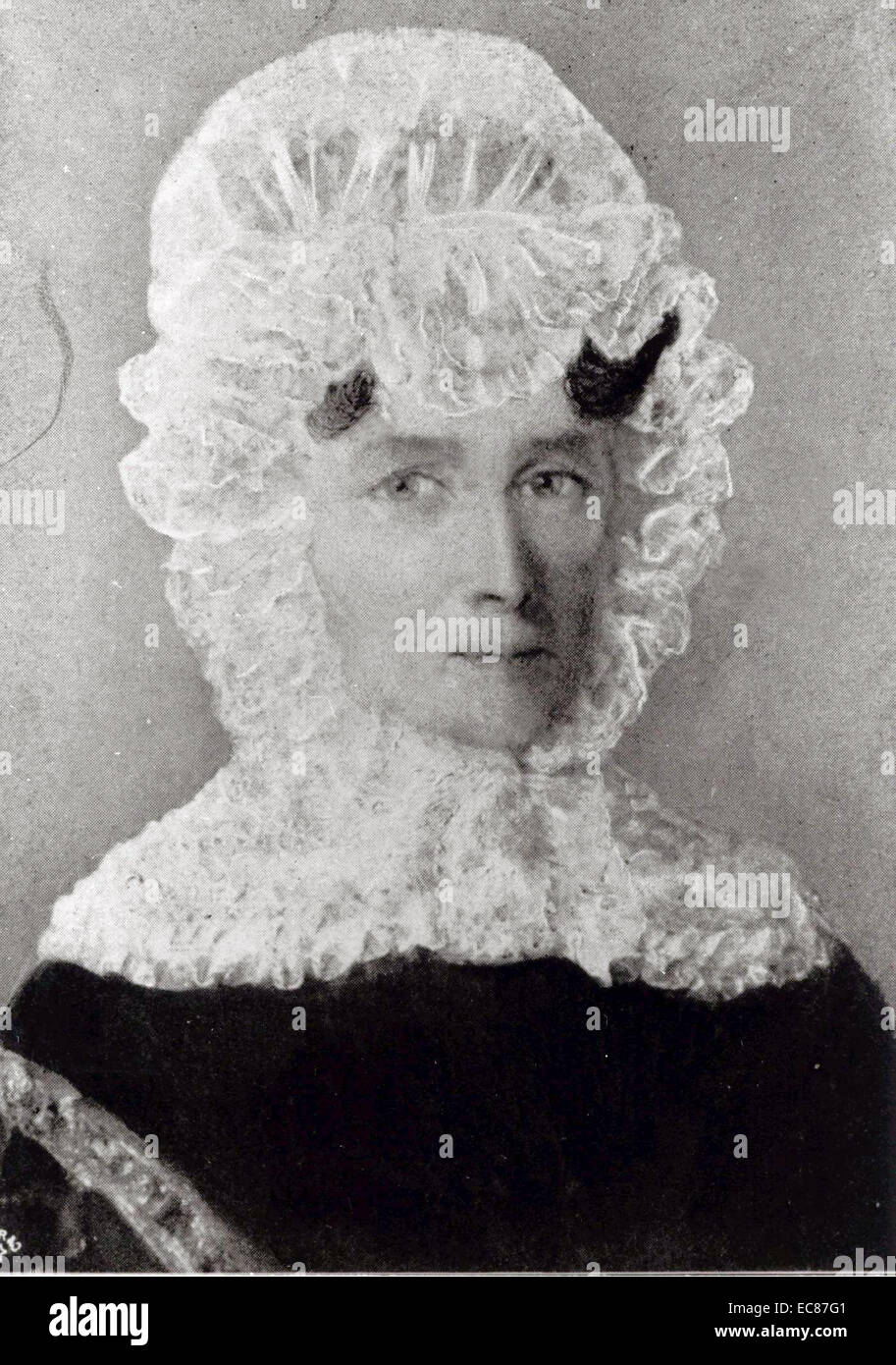 Portrait von Justyna Chopin, die Frau von Nicolas Chopin und Mutter von ...