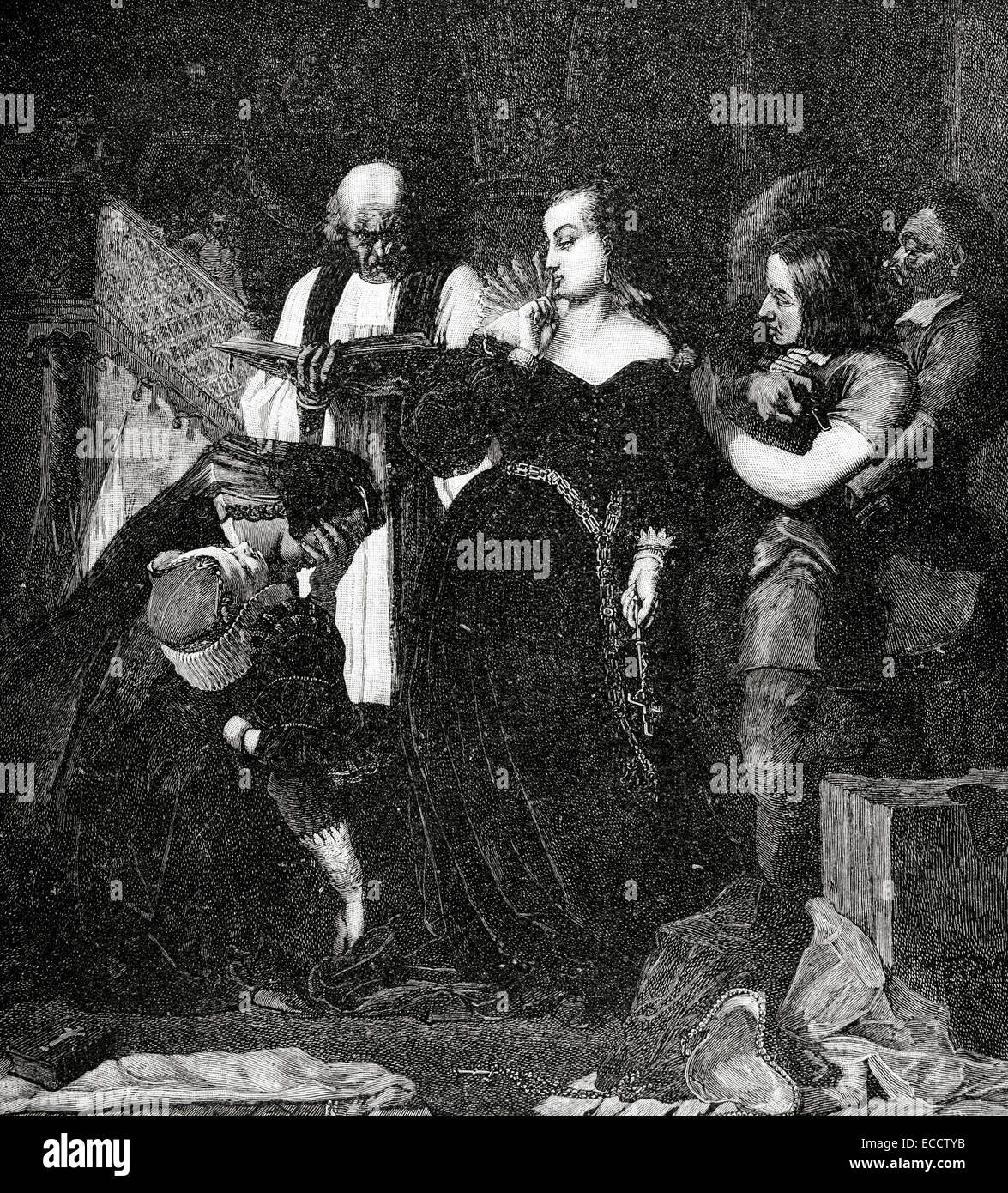 Mary Stuart Execution Stockfotos und -bilder Kaufen - Alamy