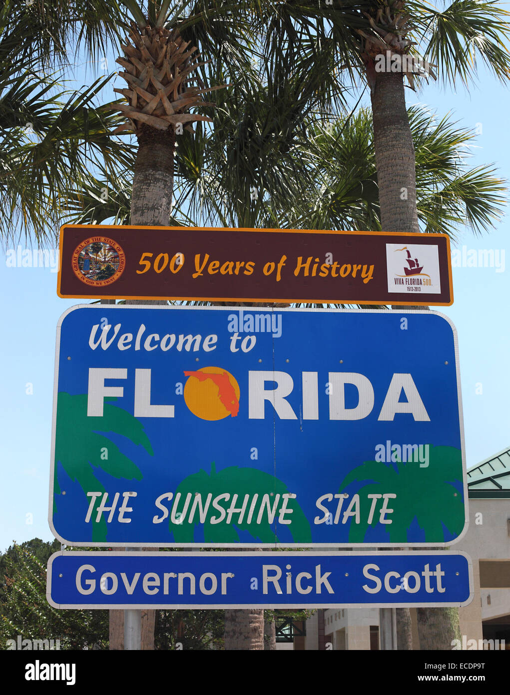 Welcome to florida -Fotos und -Bildmaterial in hoher Auflösung – Alamy