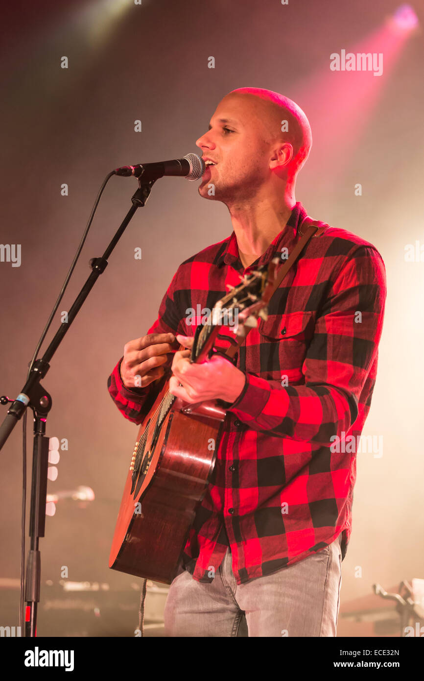 Der belgische Singer-Songwriter Milow live in der Schüür, Luzern ...
