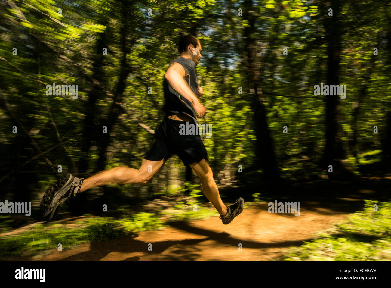 Mann Laufstrecke Stockfotos und -bilder Kaufen - Alamy