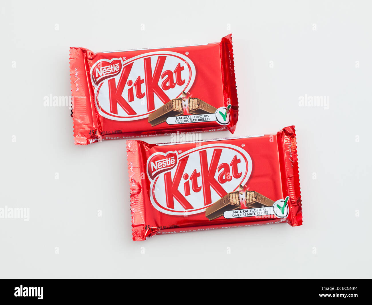 Kit Kat Schokoladenverpackung Stockfotos und -bilder Kaufen - Alamy