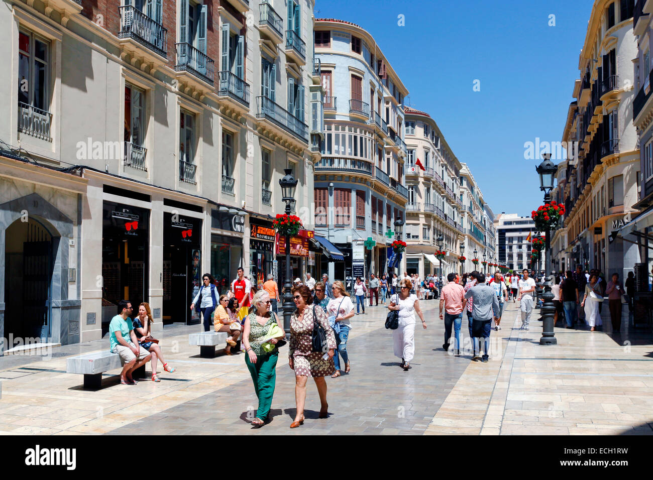 Malaga Mall Stockfotos und -bilder Kaufen - Alamy