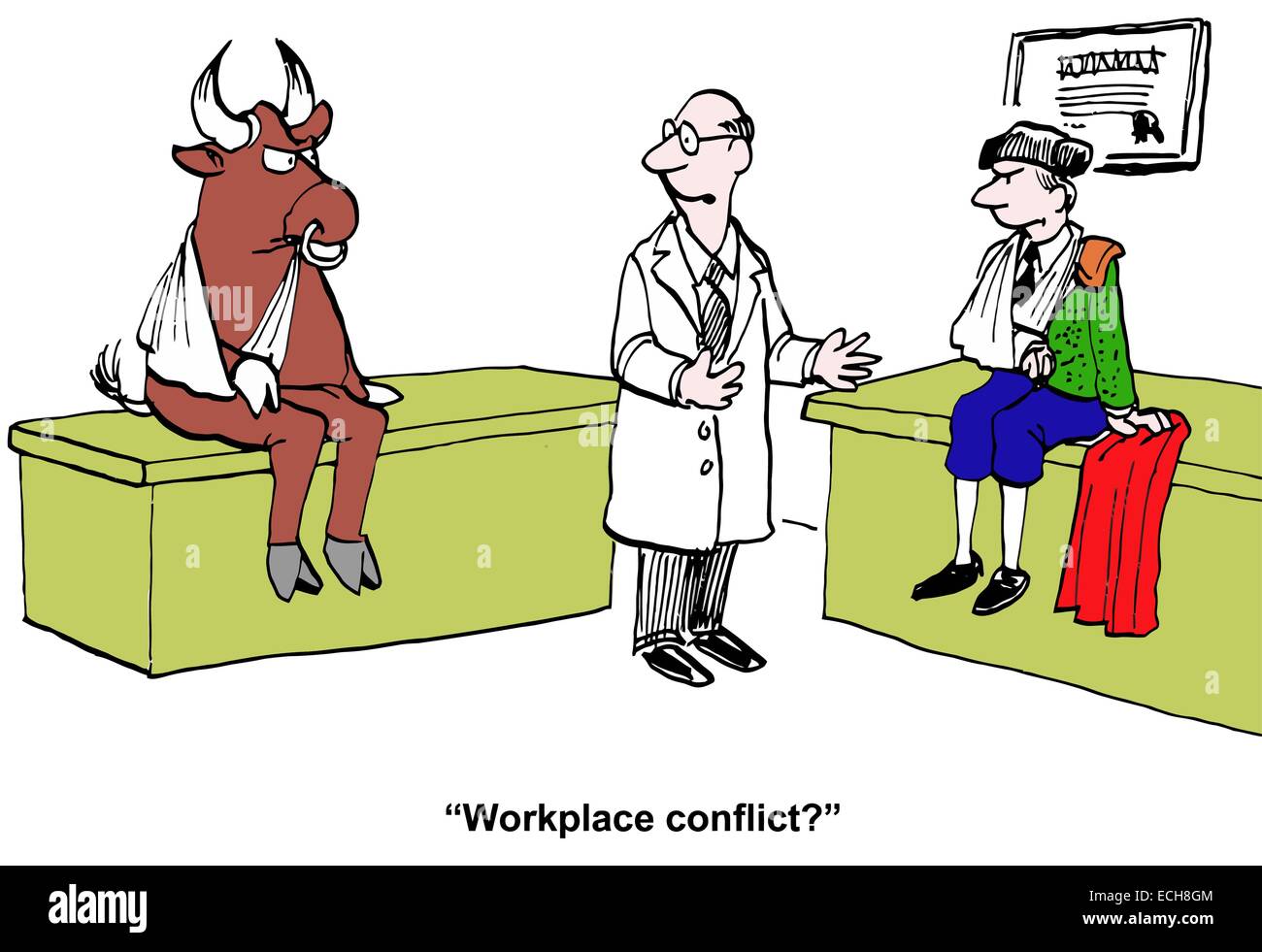 Humorvoller Arbeitsplatz Stockfotos und -bilder Kaufen - Alamy