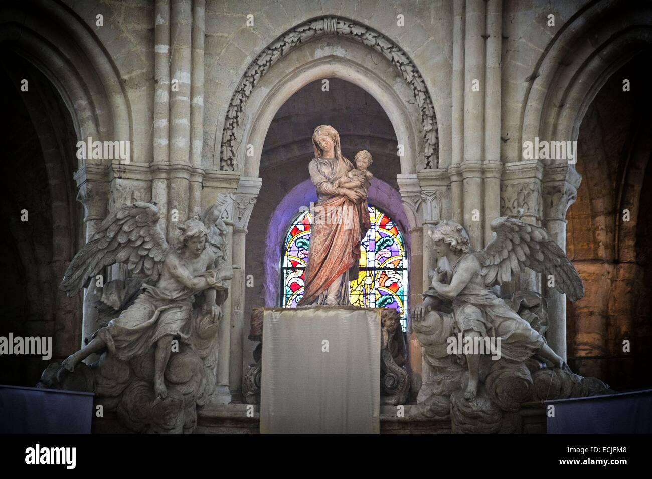 Gesegnete Jungfrau Maria Mit Kind Stockfotos und -bilder Kaufen - Alamy