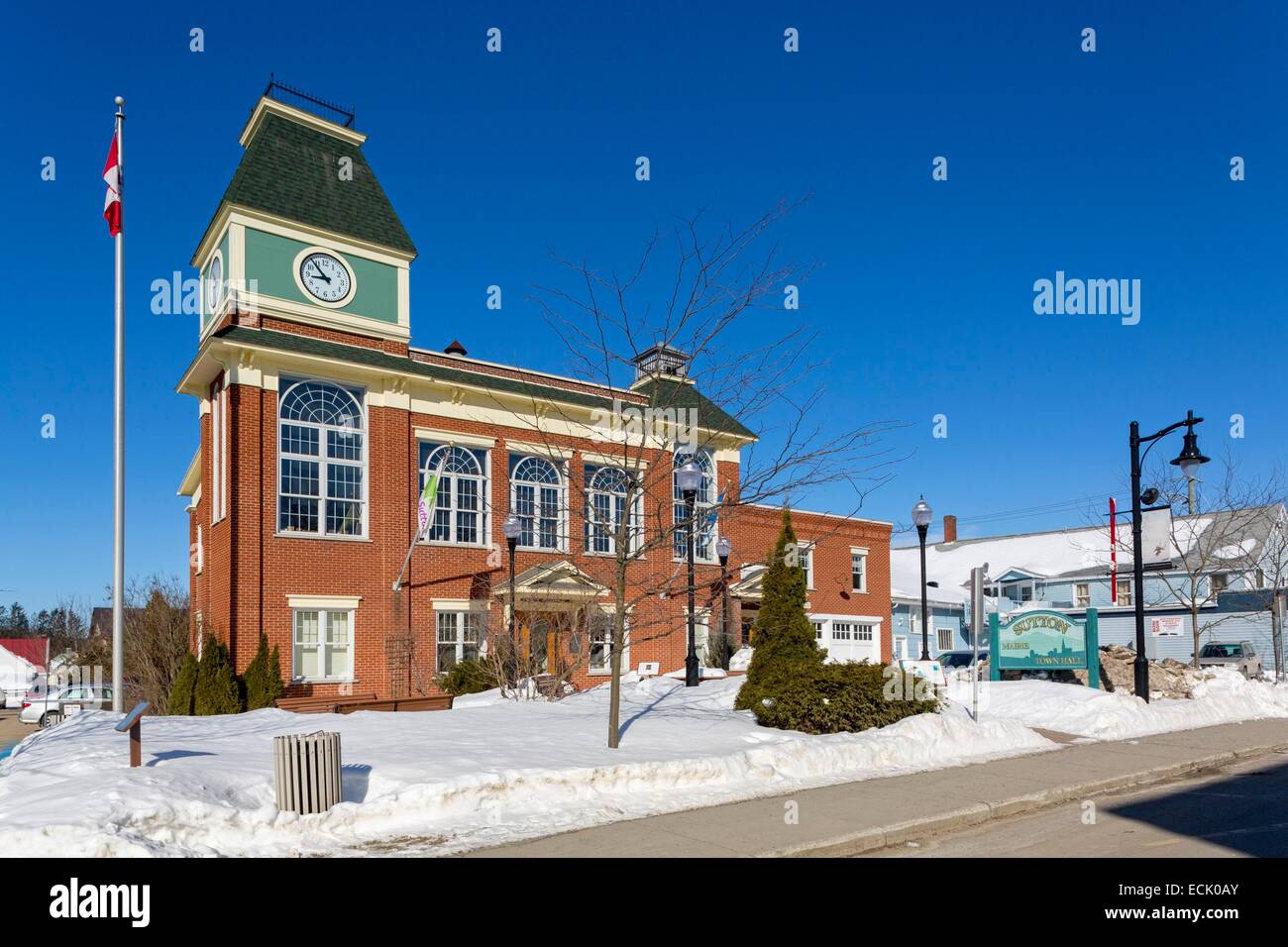 Kanada, Provinz Quebec, der Eastern Townships, im Dorf Sutton, dem ...