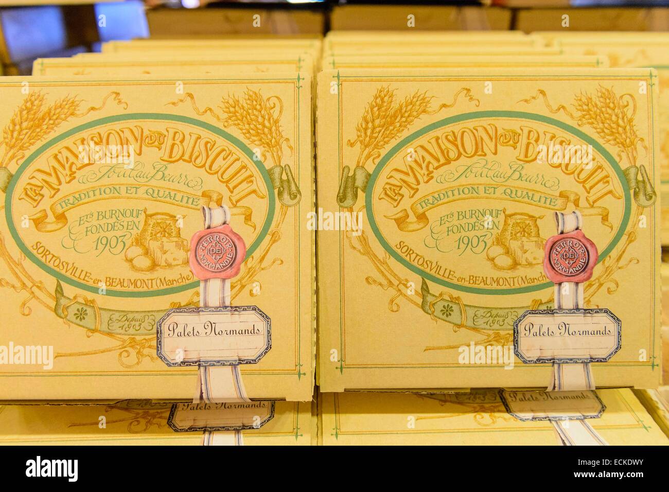 Frankreich, Manche, Cotentin, Sortosville de Beaumont, la Maison du ...