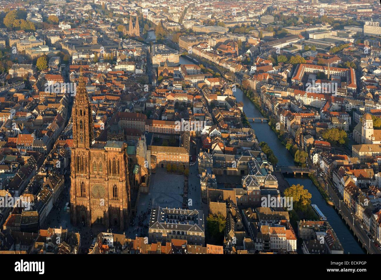 Frankreich, Bas-Rhin, Straßburg, Altstadt als Weltkulturerbe durch die ...