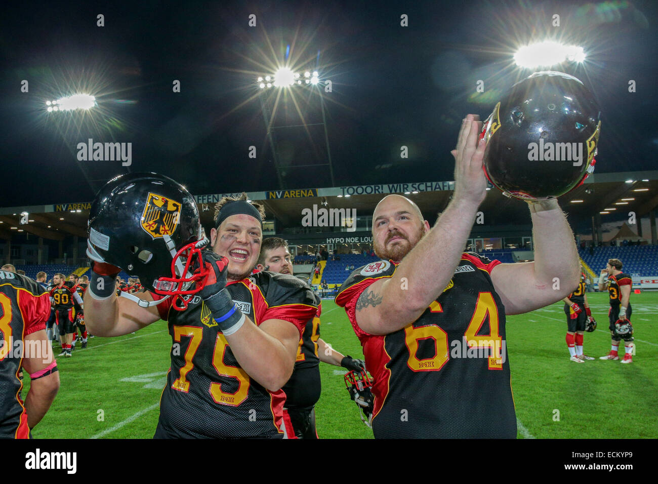 ST. Pölten, Österreich - 30. Mai 2014: OL Sascha Sauer (#64 Deutschland ...