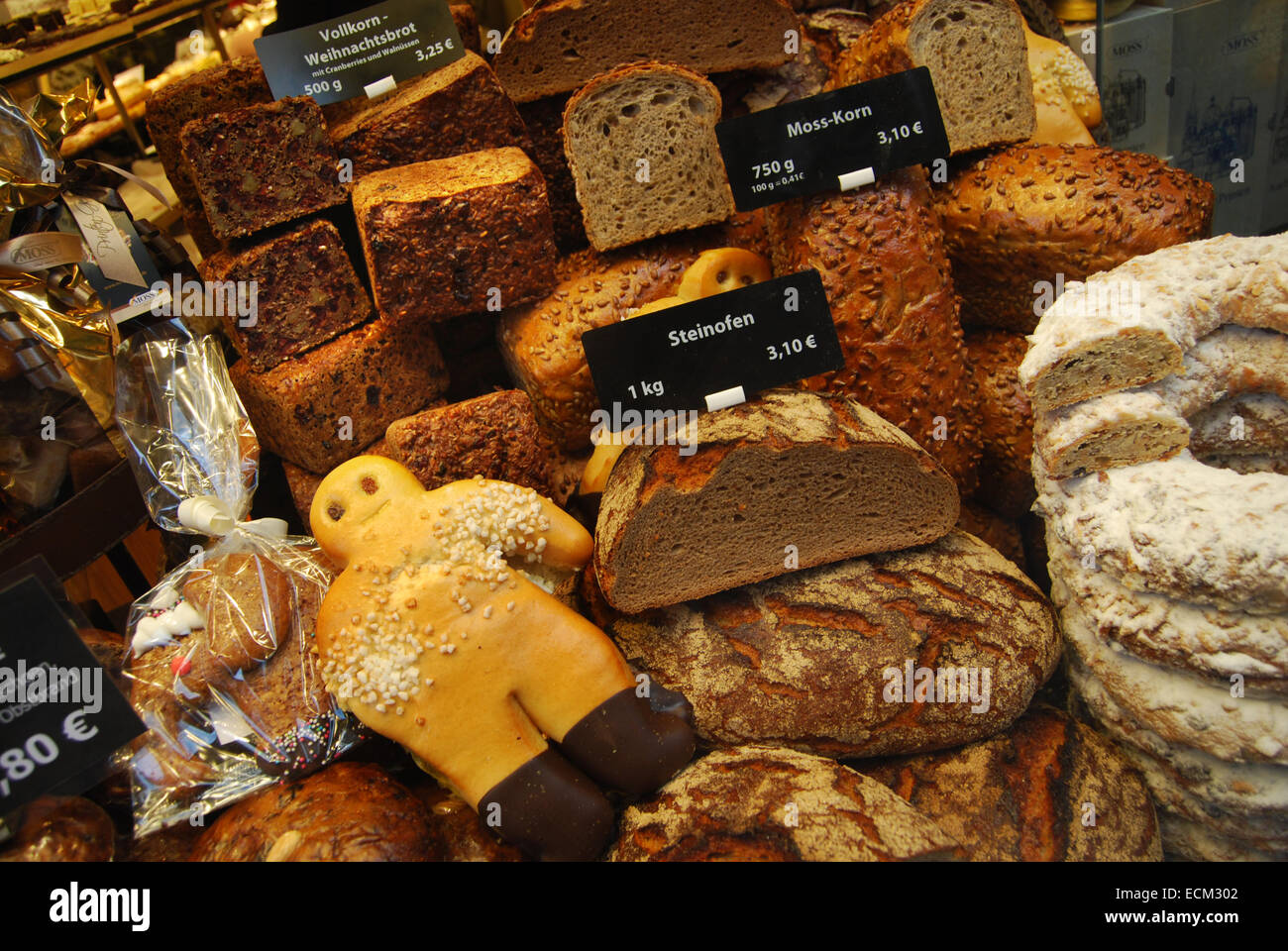 typisch deutsches Brot, Aachen Deutschland Stockfotografie - Alamy