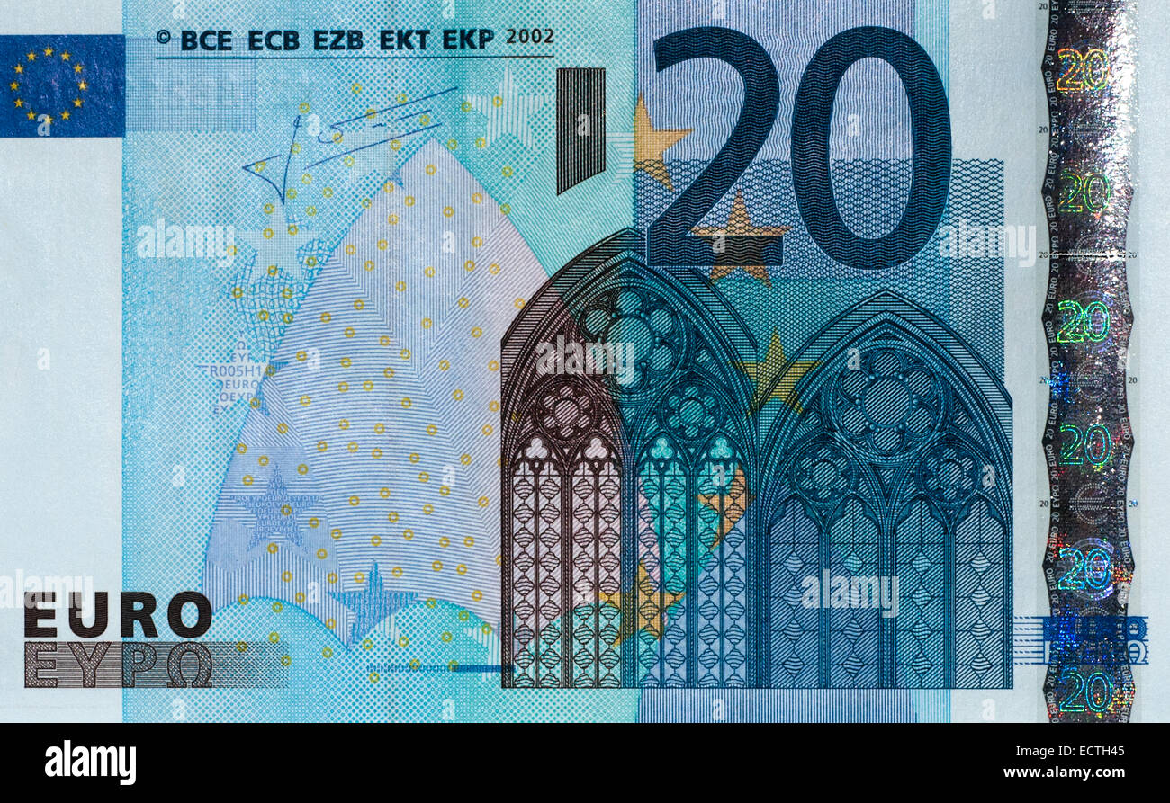 20 Euro Rechnung Stockfotos und -bilder Kaufen - Alamy