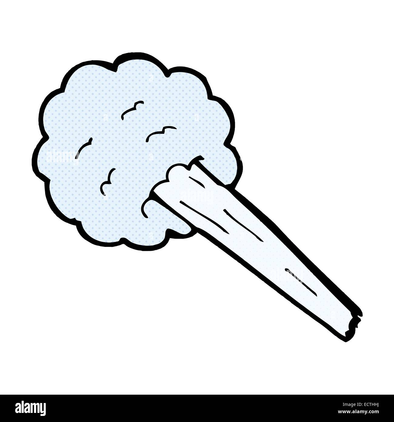 Cartoon Gust Of Wind Stock-Vektorgrafiken kaufen - Alamy