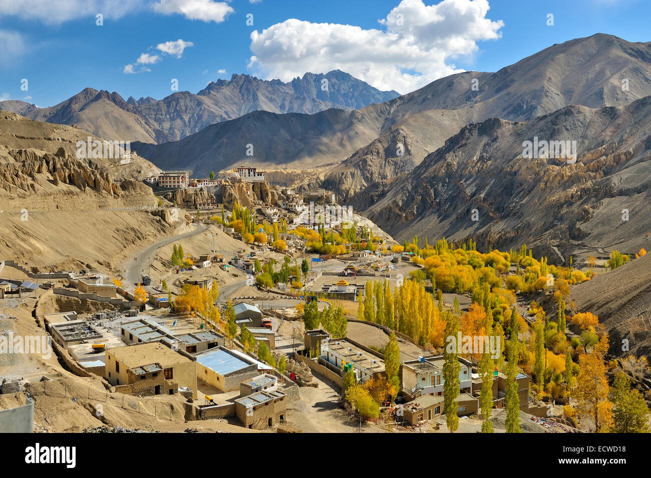 Gästehaus Dorf, Ladakh, Leh, Nord-Indien Stockfotografie - Alamy