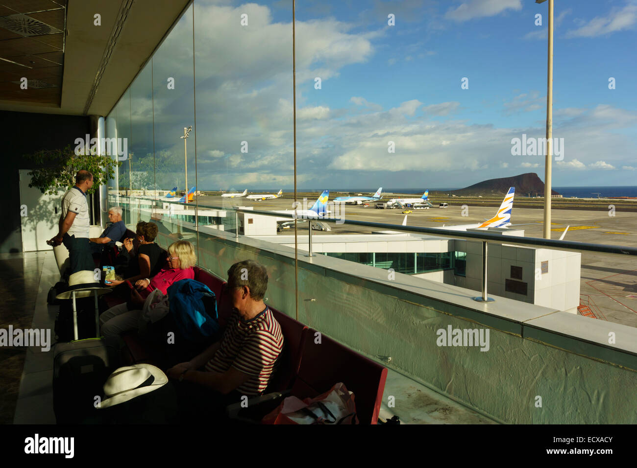 Wunderschone Ankunft Teneriffa Sud Flughafen Fotos