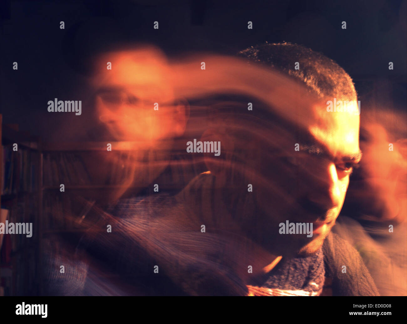 Den Geist zu entkommen Stockfotografie - Alamy