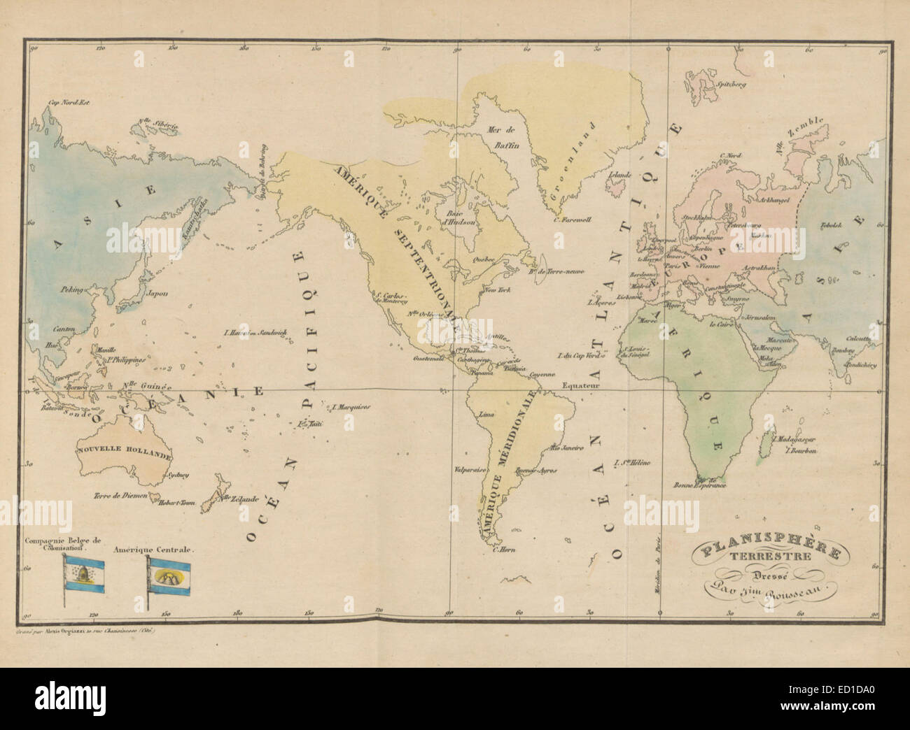 Ancient planisphere map -Fotos und -Bildmaterial in hoher Auflösung – Alamy