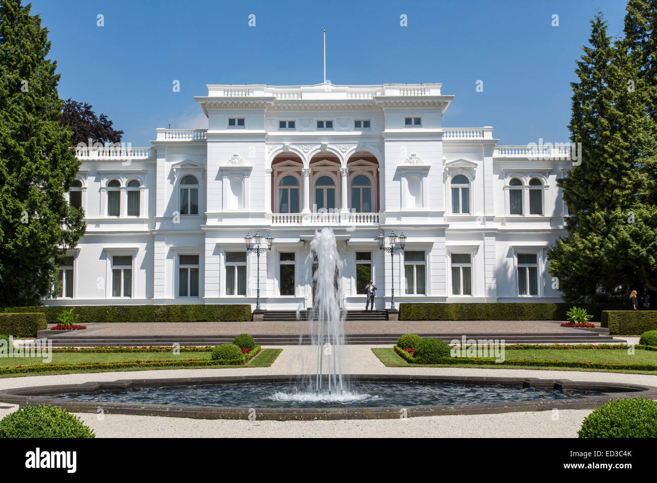 Villa Hammerschmidt in Bonn seit 1950 und offizielle Residenz des ...