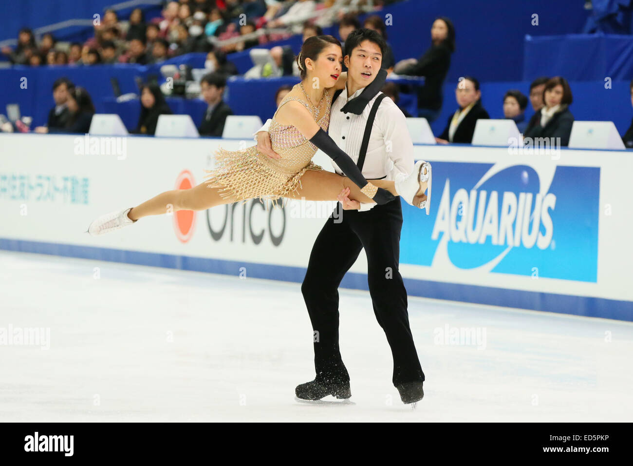 Kana Muramoto & Hiroichi Noguchi, 28. Dezember 2014 - Eiskunstlauf ...
