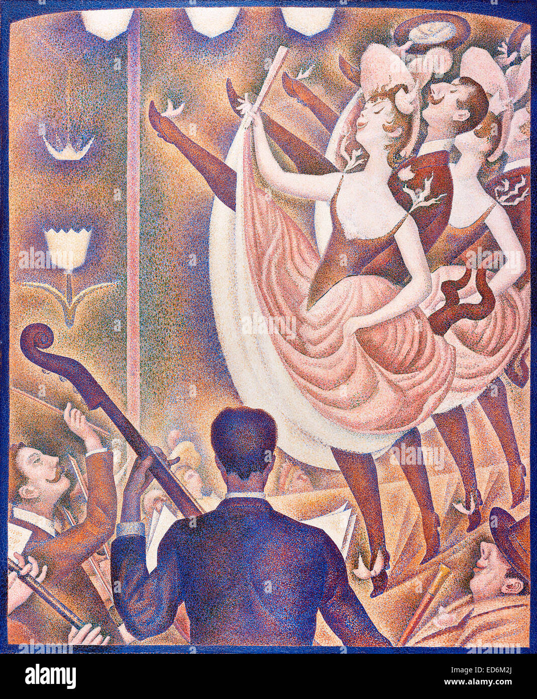 Georges Seurat, Le Chahut 1889-1890 Öl auf Leinwand. Kröller-Müller ...