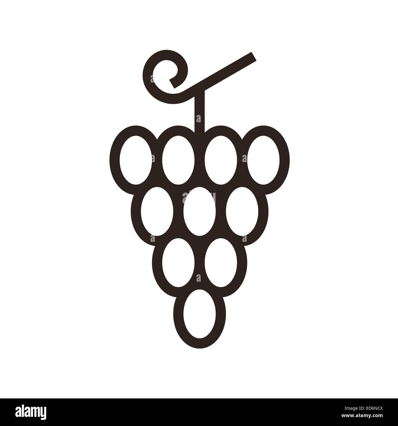 Weintrauben symbol -Fotos und -Bildmaterial in hoher Auflösung – Alamy