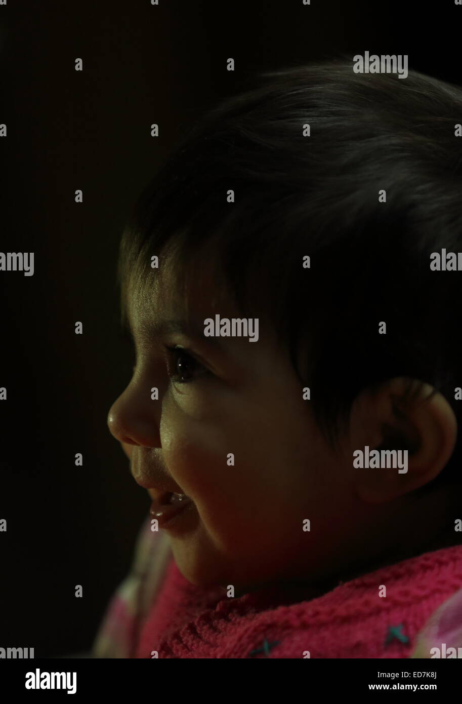 Happy Indian Baby India Stockfotos und -bilder Kaufen - Alamy