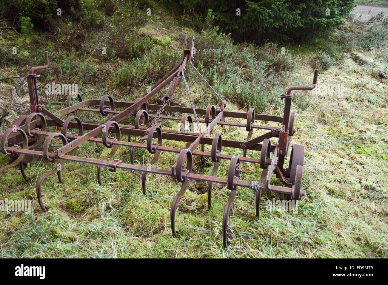 Old Farming Tool Stockfotos und -bilder Kaufen - Alamy
