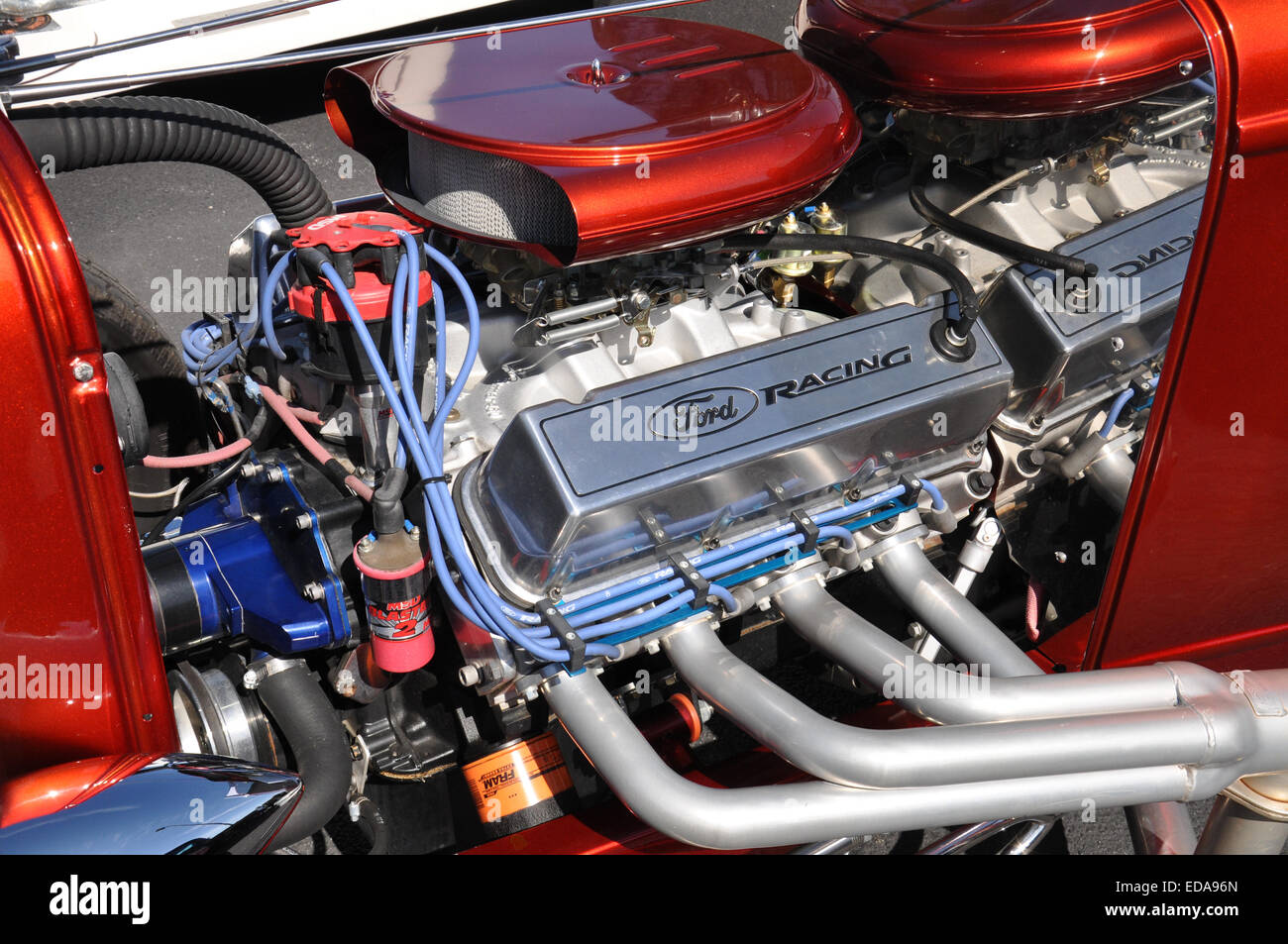 Ein 429 Big Block Ford Hot Rod Motor Stockfotografie - Alamy