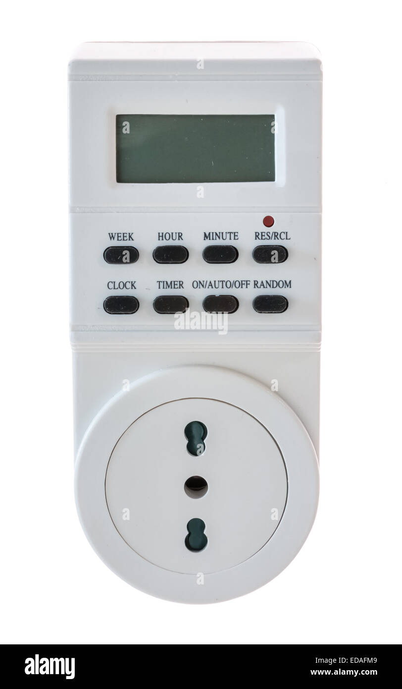 Elektrische Steckdose Timer mit Schuko Steckdose und Italienisch ...