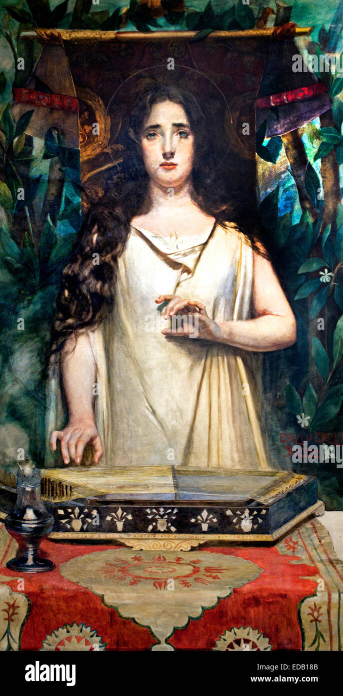 St Cecilia Paintings Stockfotos und -bilder Kaufen - Alamy