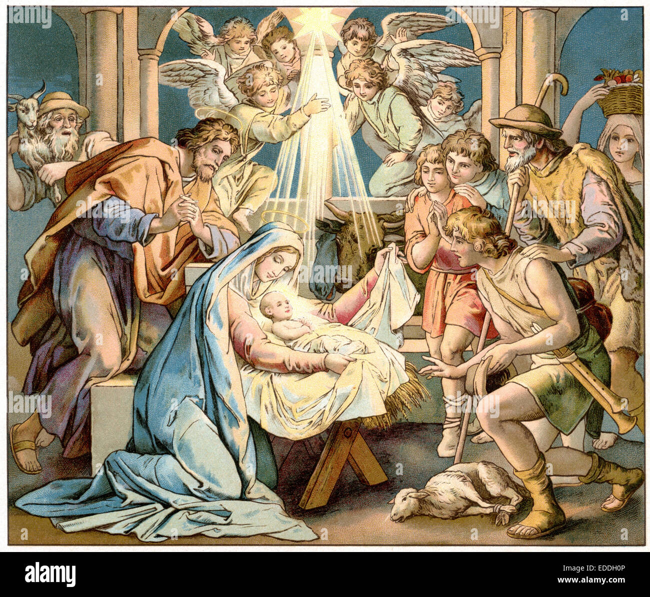 Josef und maria mit kind -Fotos und -Bildmaterial in hoher Auflösung – Alamy