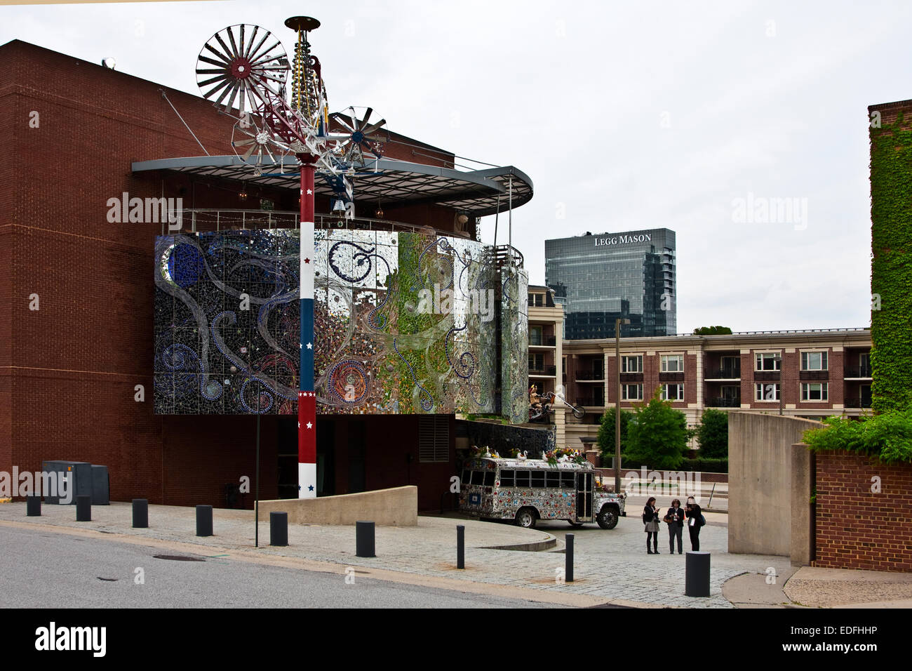 American Visionary Art Museum, Baltimore, Maryland, avam, Außenfassade ...