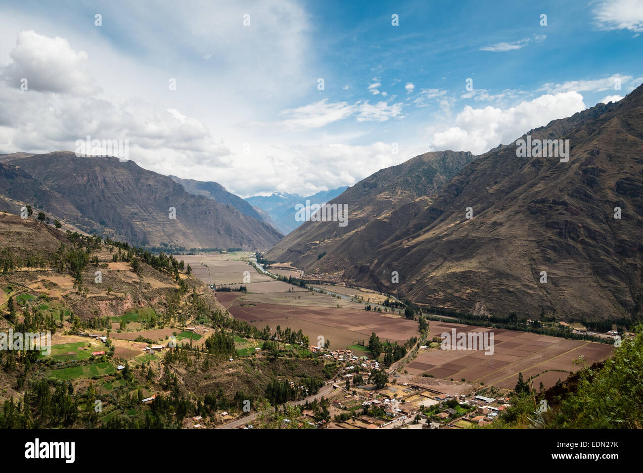 Das Heilige Tal der Inkas, El Valle Sagrado de Los Incas, Urubamba-Tal ...