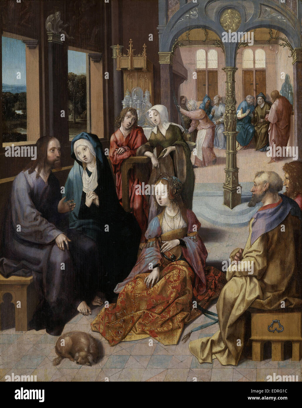 Christi zweiter besuch im haus von maria und martha -Fotos und ...