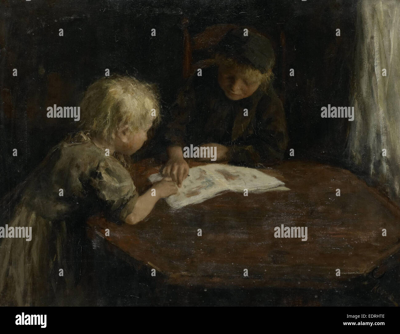 Kinder mit bilderbuch -Fotos und -Bildmaterial in hoher Auflösung – Alamy