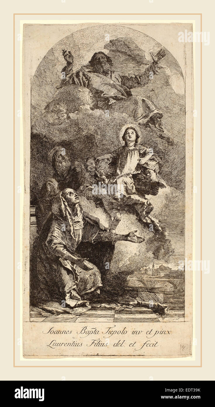 Lorenzo baldissera tiepolo nach giovanni battista tiepolo -Fotos und -Bildmaterial in hoher ...