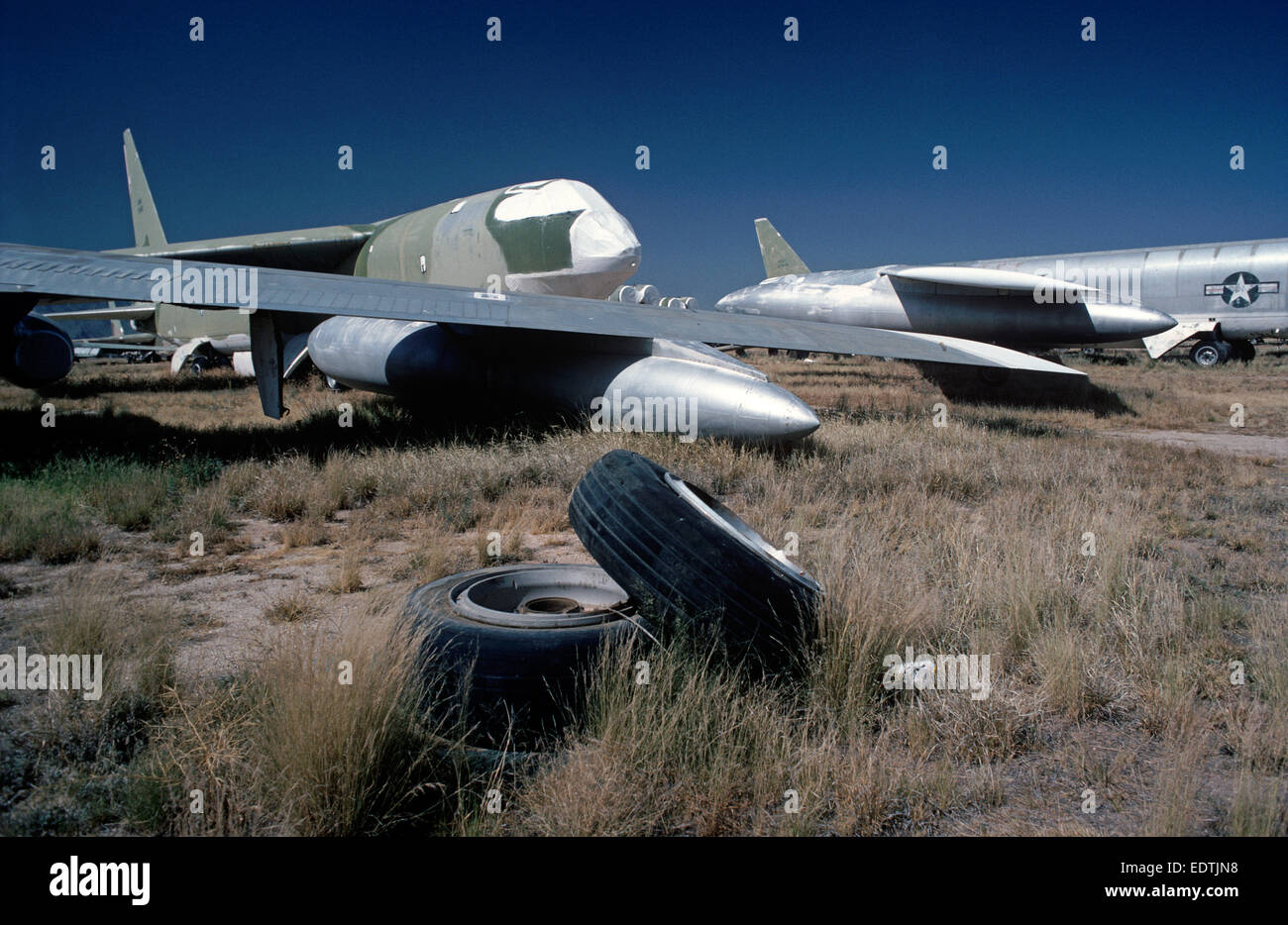 USA Davis-Monthan Tuscon, Arizona, Flugzeug Friedhof, Juni 1983 ...