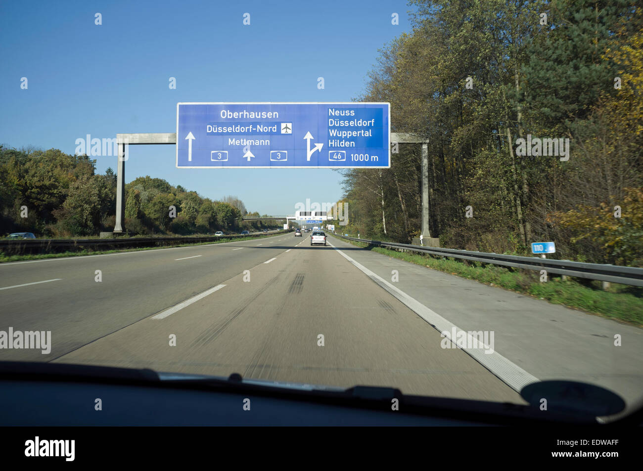 Autobahn Schilder Deutschland Stockfotos & Autobahn Schilder ...
