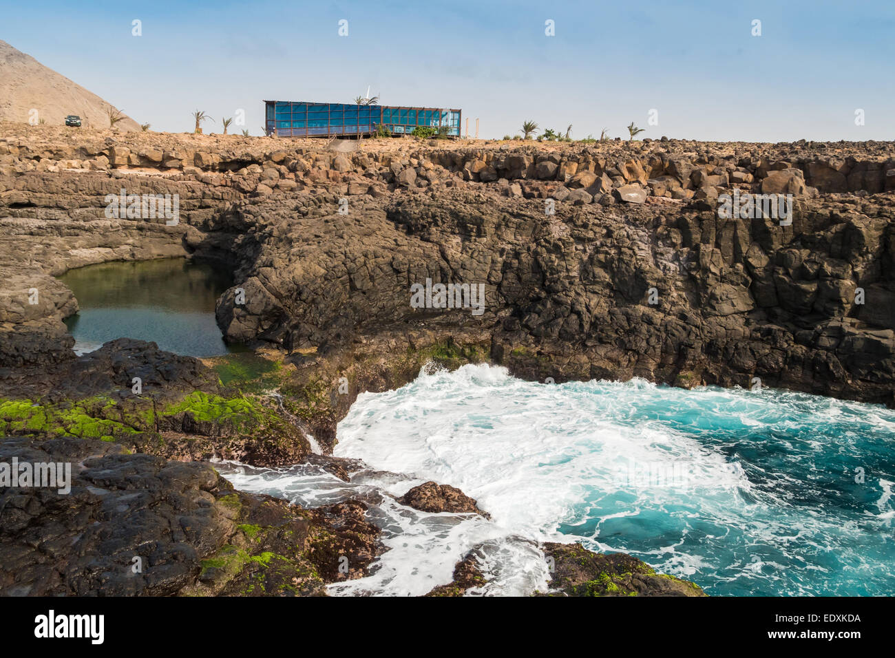 Buracona in Sal Insel Kap Verde - Cabo Verde Stockfotografie - Alamy