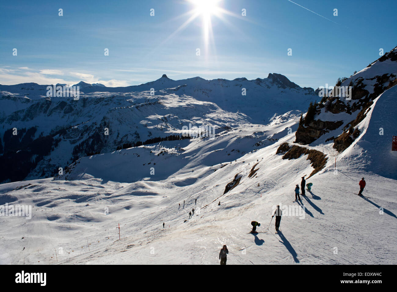 Skipisten berge -Fotos und -Bildmaterial in hoher Auflösung – Alamy