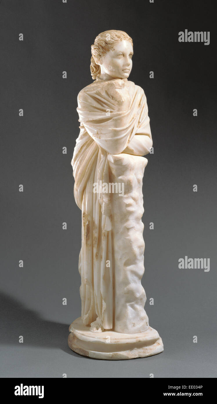Statue einer Muse; Unbekannt; etwa 200; Marmor Stockfotografie - Alamy