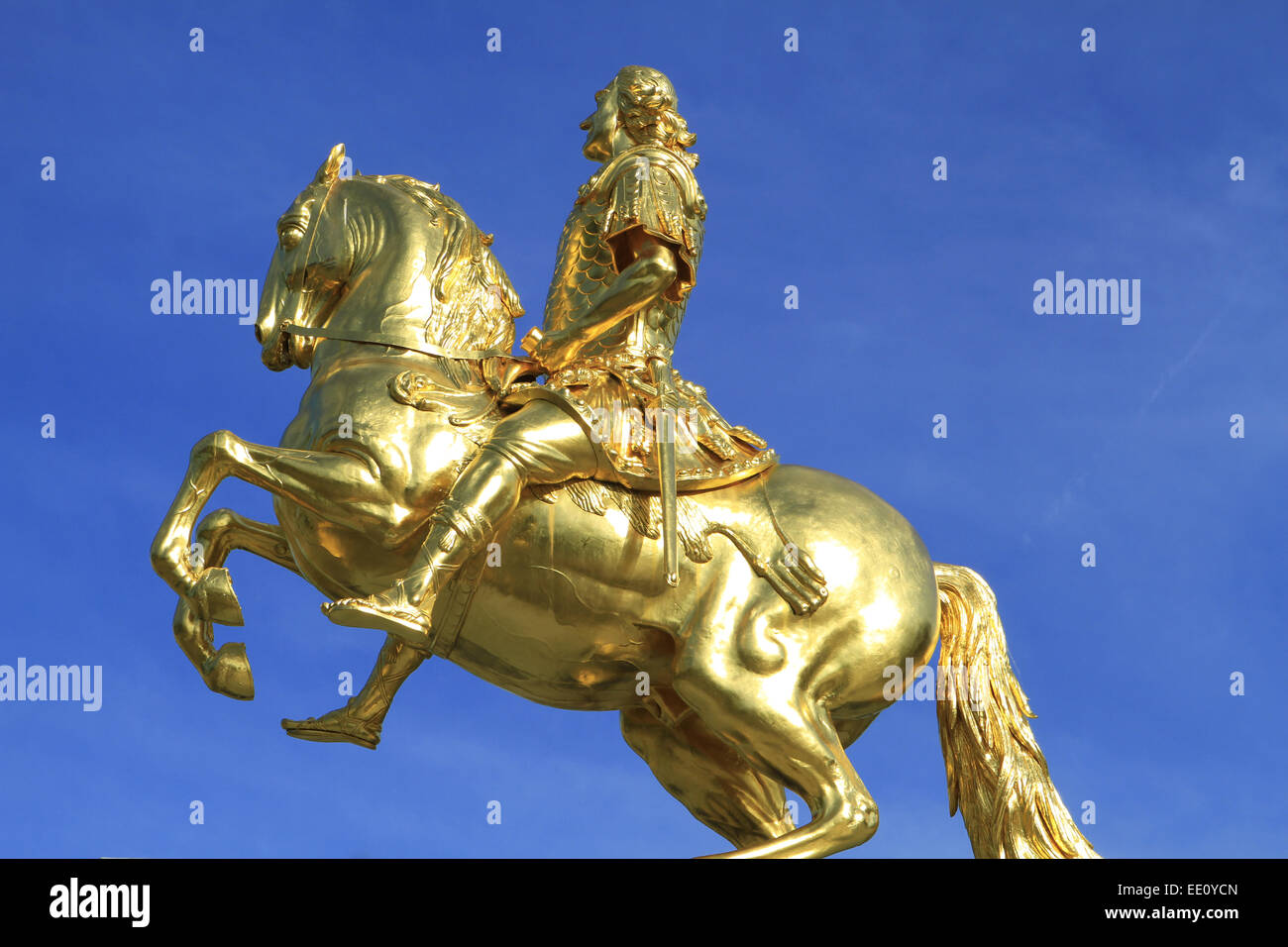 Reiterstatue friedrich august ii europa Stockfotos und -bilder Kaufen ...