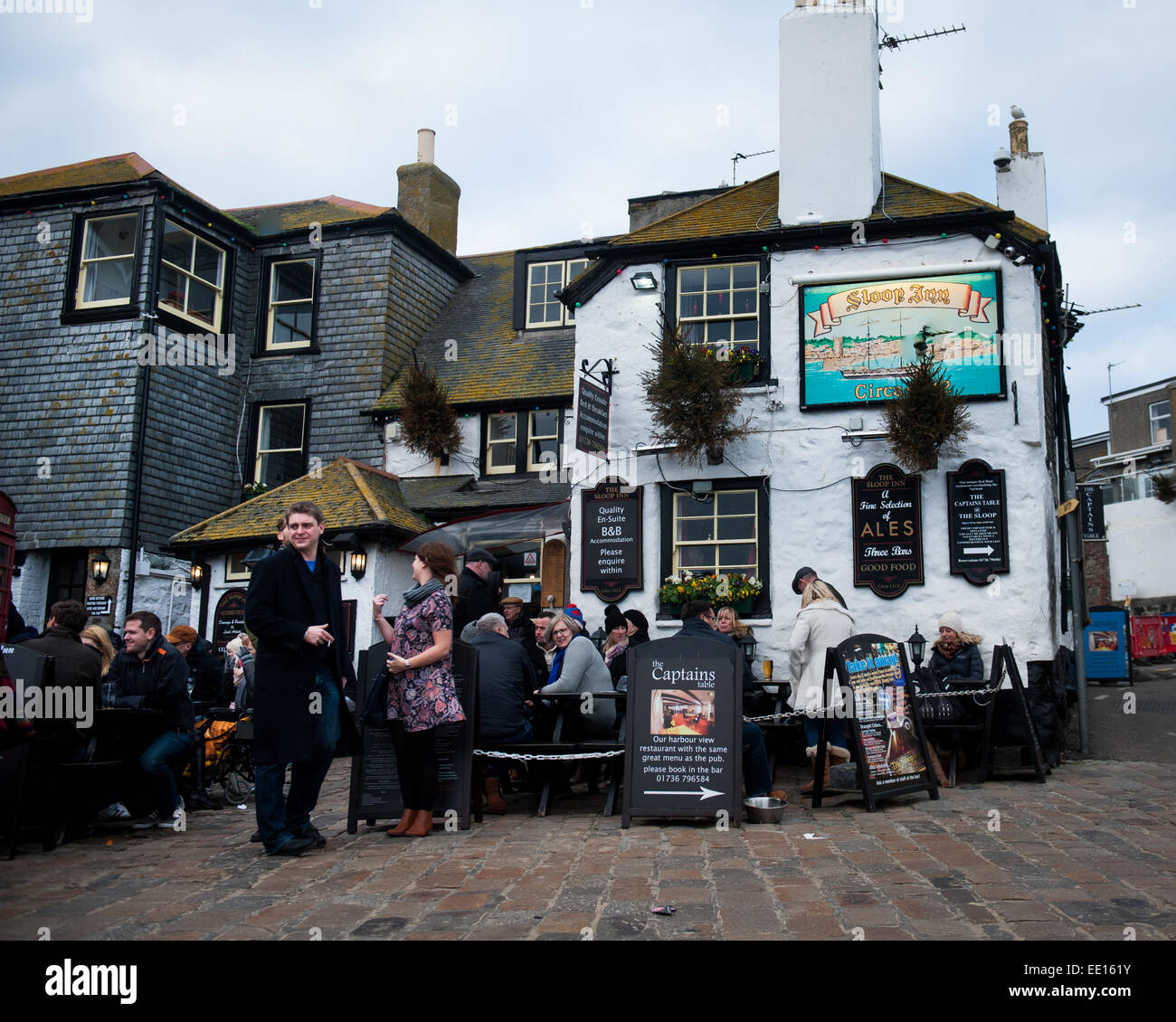 St Ives Cornwall Pub Stockfotos und -bilder Kaufen - Alamy