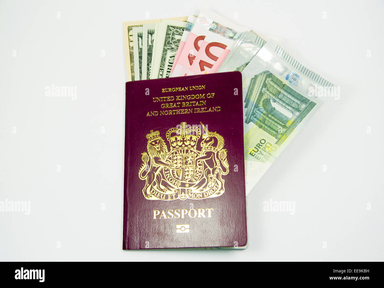 Bargeld und reisepass -Fotos und -Bildmaterial in hoher Auflösung – Alamy