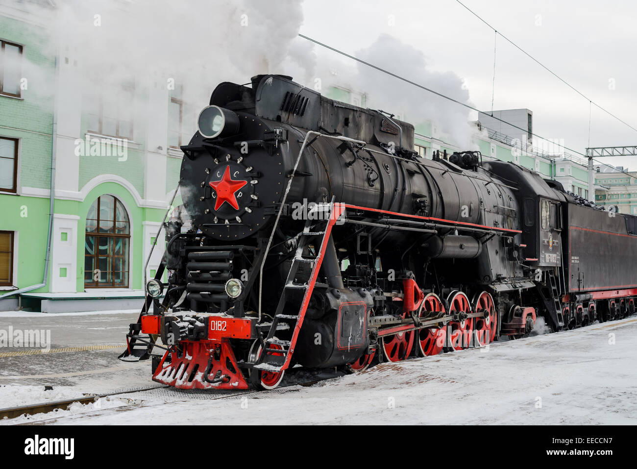 Dampflok im winter -Fotos und -Bildmaterial in hoher Auflösung – Alamy