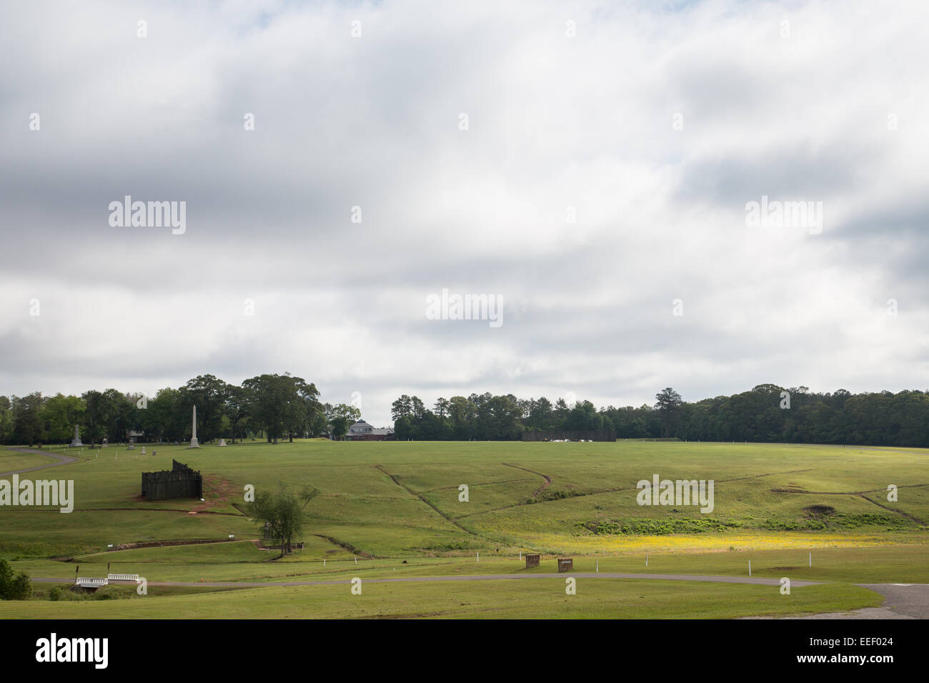 Andersonville National Historic Site beherbergt das ehemalige Camp ...