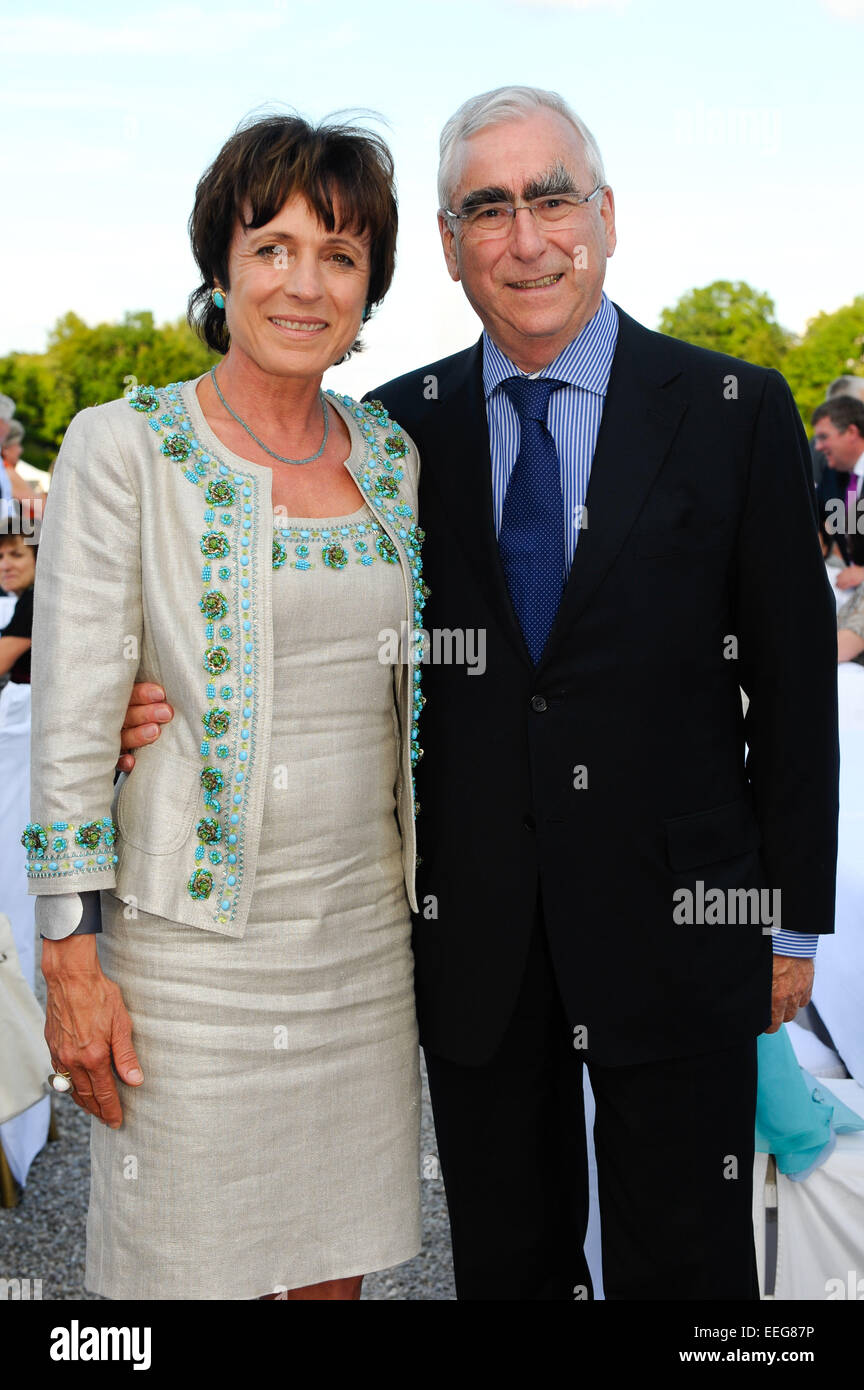 Empfang des Bayerischen Landtags im Garten von Schloss Schleißheim ...