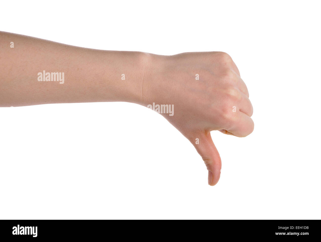 Daumen nach unten symbol -Fotos und -Bildmaterial in hoher Auflösung ...