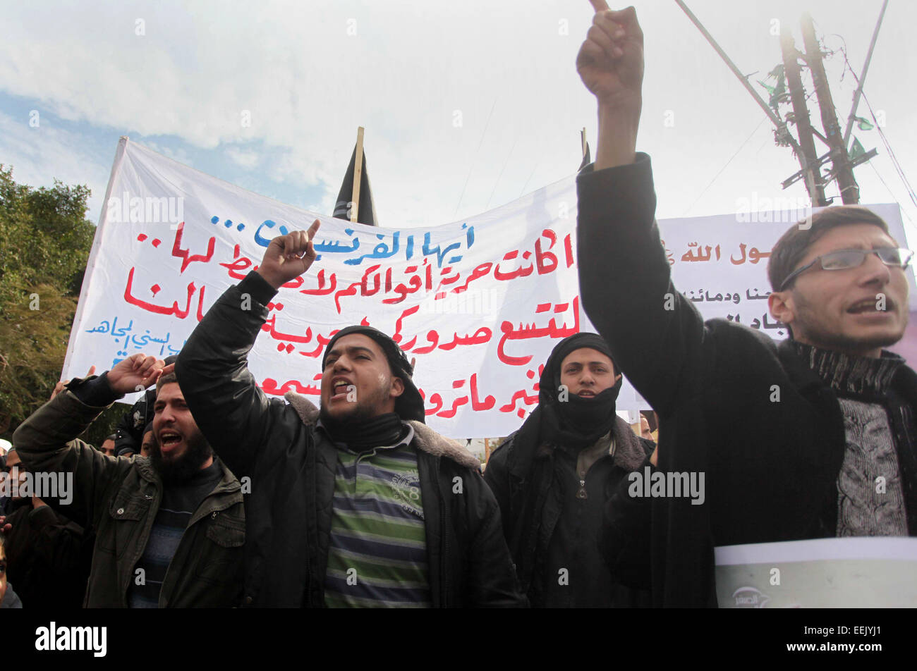 19. Januar 2015 - Gaza-Stadt, Gazastreifen, Palästina ...